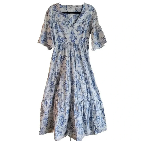 Tuckernuck | Dresses | Tuckernuck The Ginger Floral Short Flutter ...
